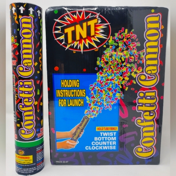 Tnt | Party Supplies | 2 Pack Tnt Confetti Cannon Graduation Wedding ...